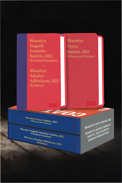 Criminal Manual (Coat Pocket Edition) - Combo of BNS, BNSS and BSA (Set of 2 Books)